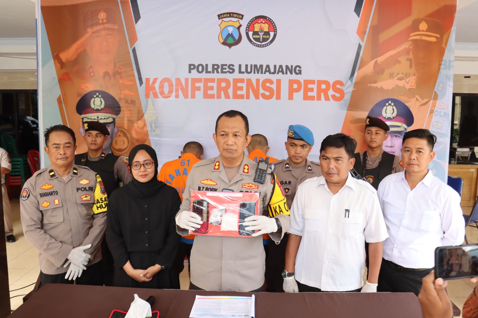 Polres Lumajang Berhasil Gagalkan Peredaran Narkoba Dua Pria Dan Sabu