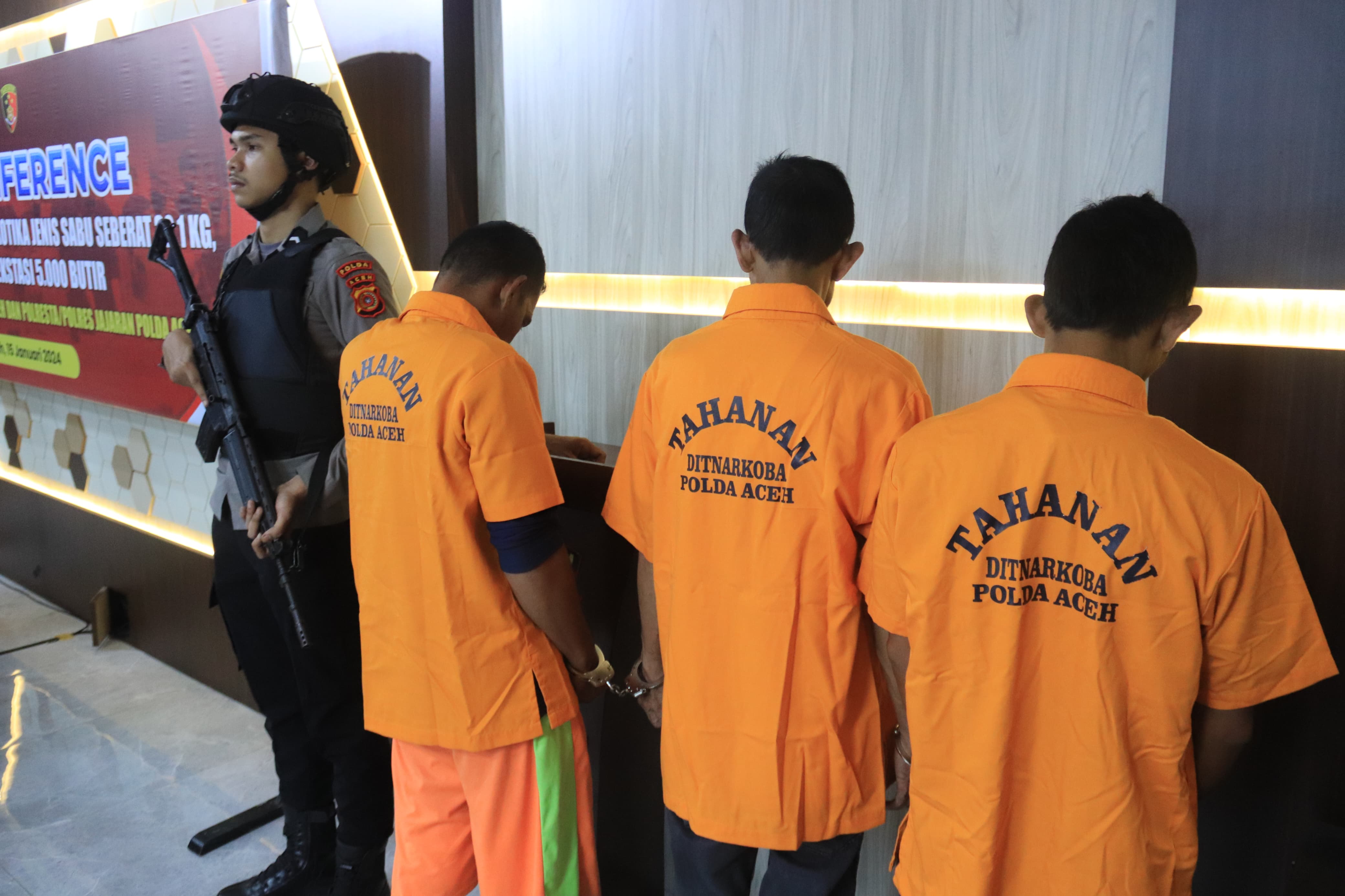 Selama Januari 2024 Polda Aceh Ungkap 46 Kasus Narkotika