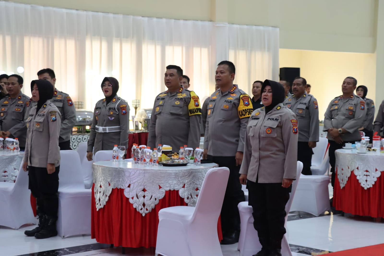 Upacara Syukuran Hari Jadi Ke 75 Polwan Ri Diwarnai Kehadiran Pejabat